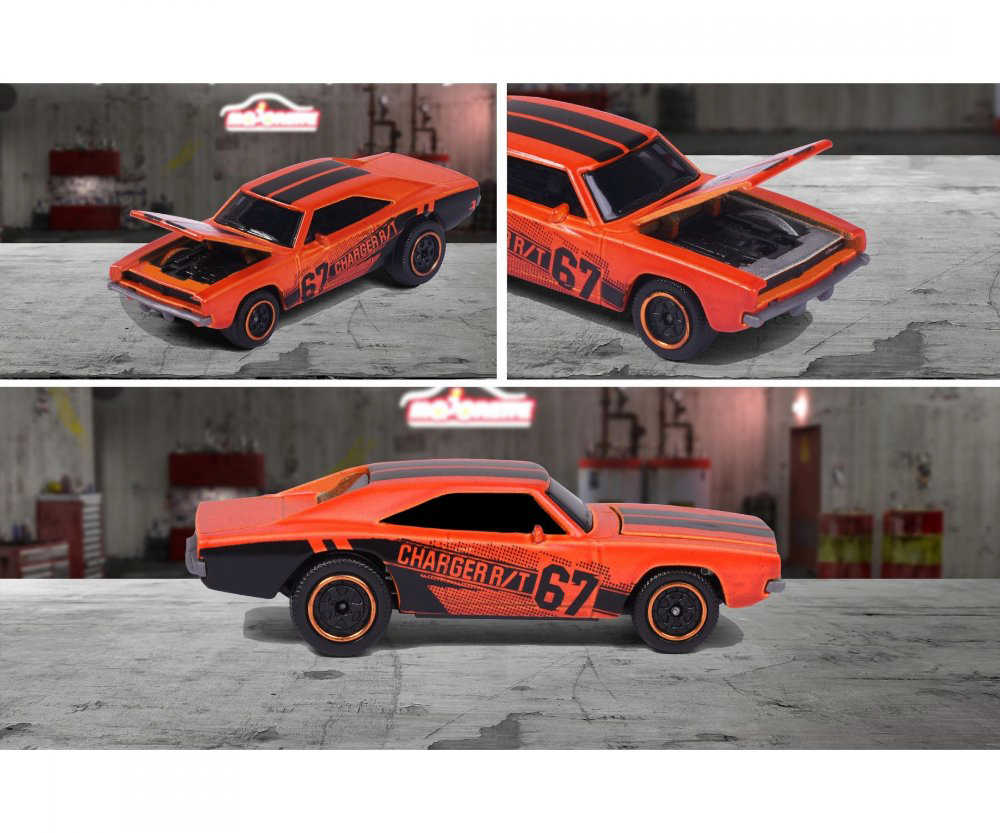Miniatura Majorette 1/64 Majorette Dodge Charger R/T Racing