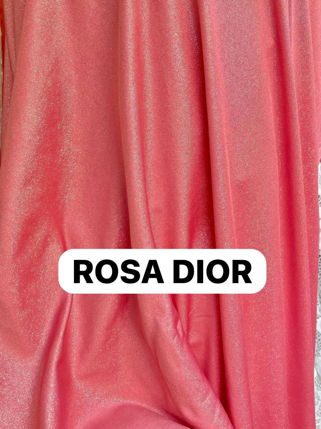 Jersey Foil Engomado ROSA DIOR - AMAKOM TEXTIL