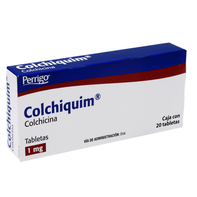 Colchicina 1mg 20 tabletas (Colchiquim)