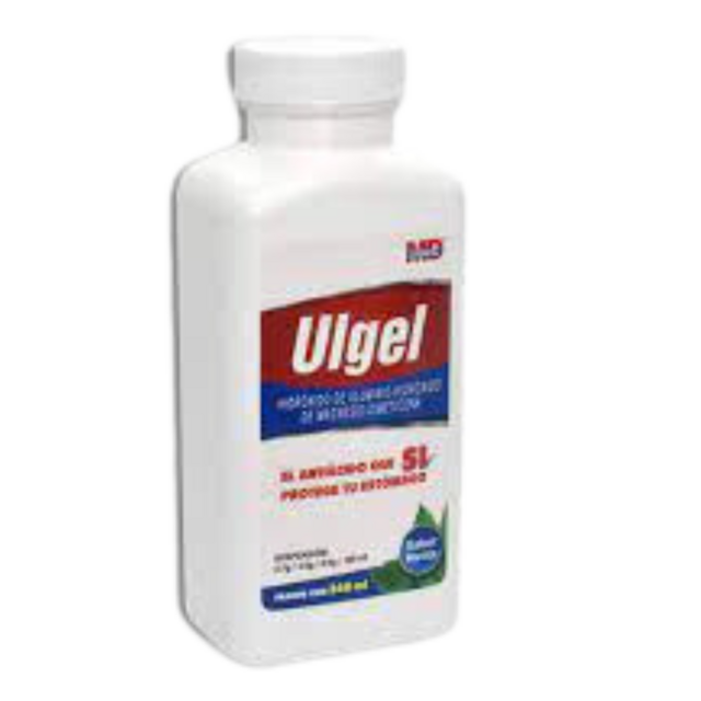 Hidróxido de Aluminio, Magnesio/Dimeticona Gel 240ml (Ulgel)