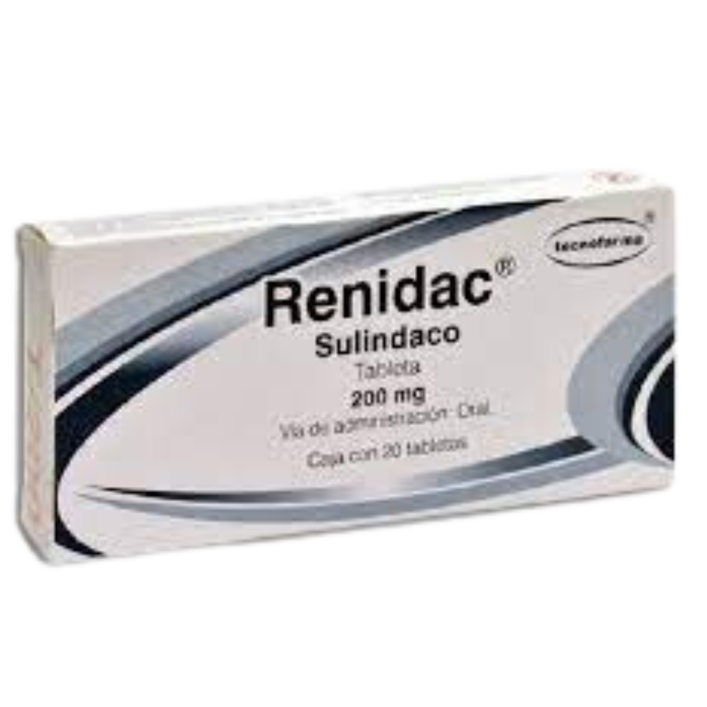 Sulindaco 200mg 20 tabletas (Renidac)