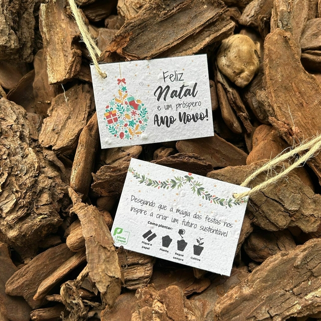 Papel plantável biodegradável com sementes 5x7cm