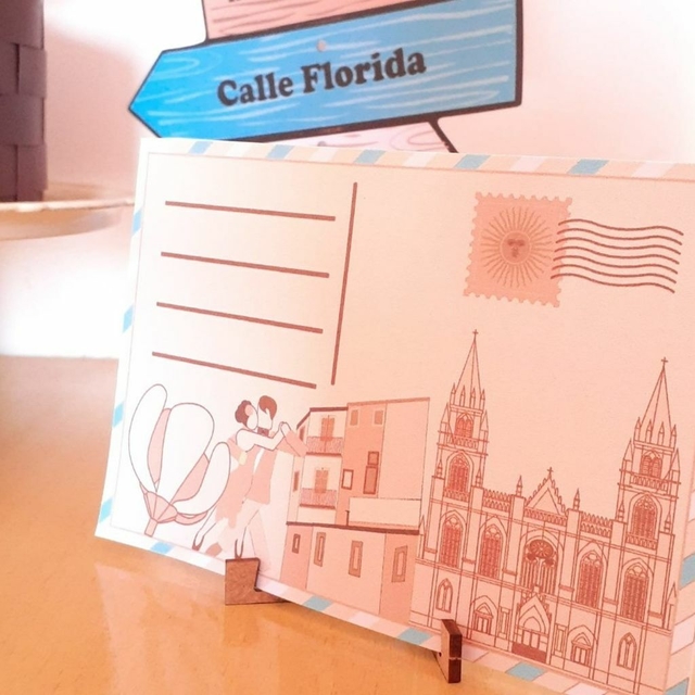 Cartão Postal 4un - Argentina - Comprar em Mimo Festa