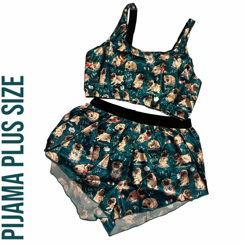 PIJAMA PUG PLUS SIZE - Comprar en PINK BOX
