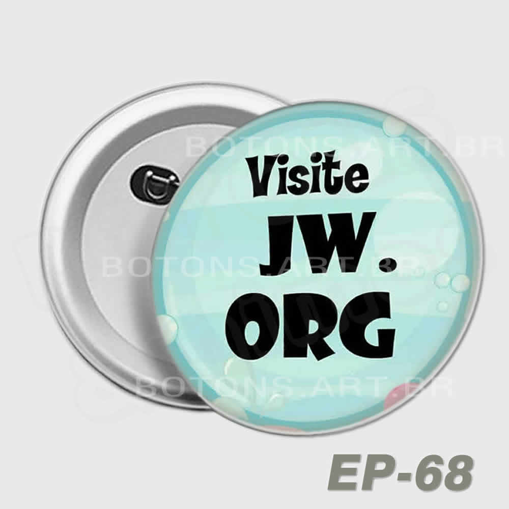 Botton visite o site jw.org - Comprar em ART.BOTONS