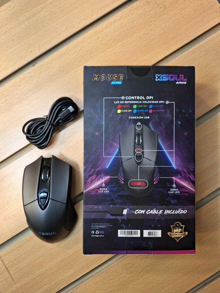 Mouse Soul XM 1000 - Comprar en Panther Distribuciones