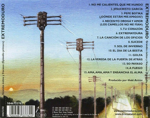 CD-Extremoduro...grandes exitos y fracasos (episodio primero)