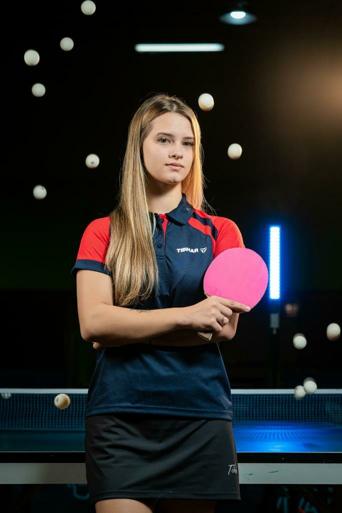 Raquete Tibhar SZOCS SIGNATURE com 7 Folhas e cabo FL