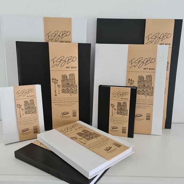 Art books sketchbooks boceto cosidos de hojas blancas lisas