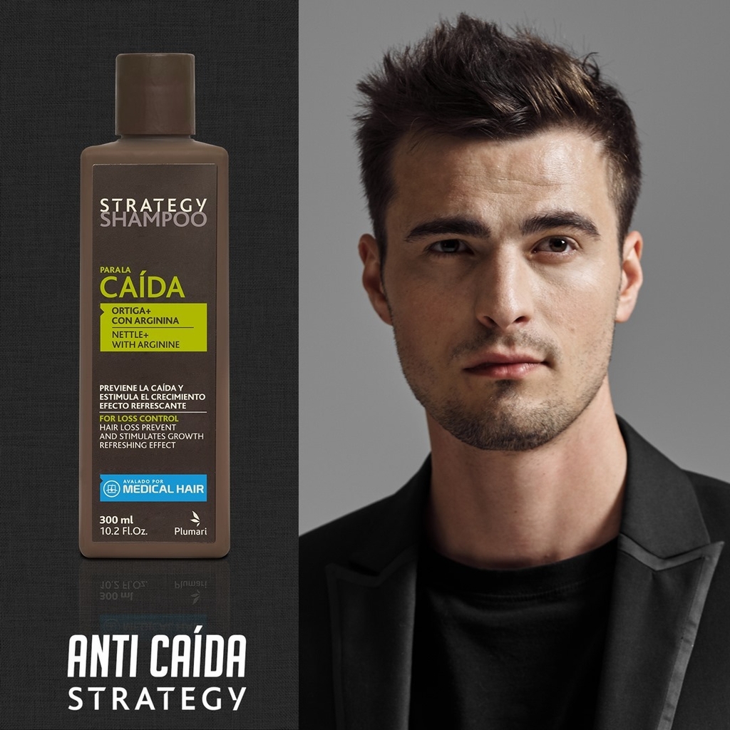 Strategy Shampoo Para La Caida Densificador X 300ml
