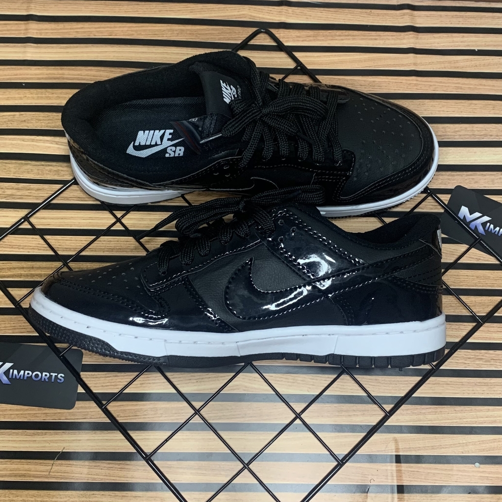 Dunk Low - Preto Brilhante - Comprar em MK IMPORTS
