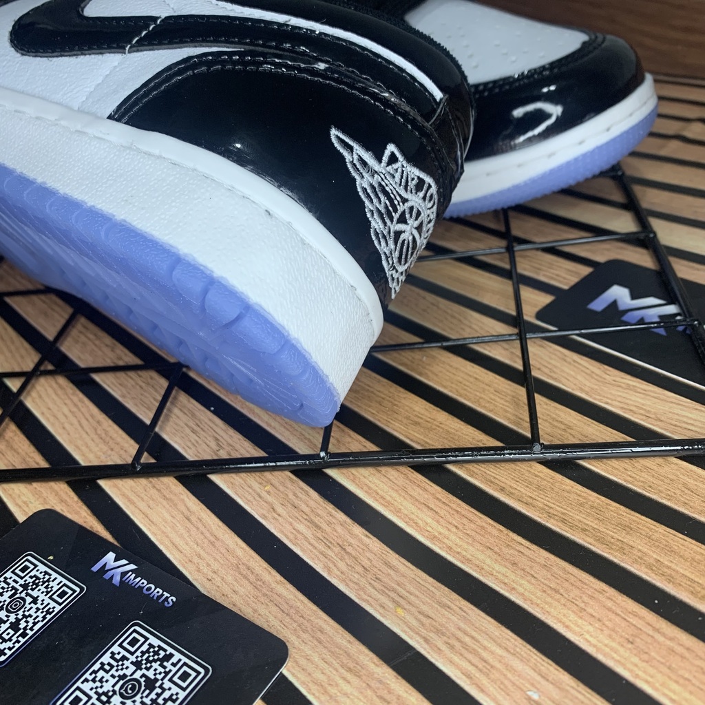 Jordan Low - Preto/Branco/Azul - Comprar em MK IMPORTS