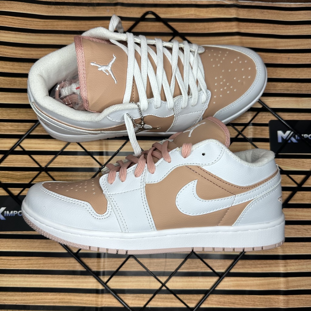 Jordan Low - Bege/Branco - Comprar em MK IMPORTS