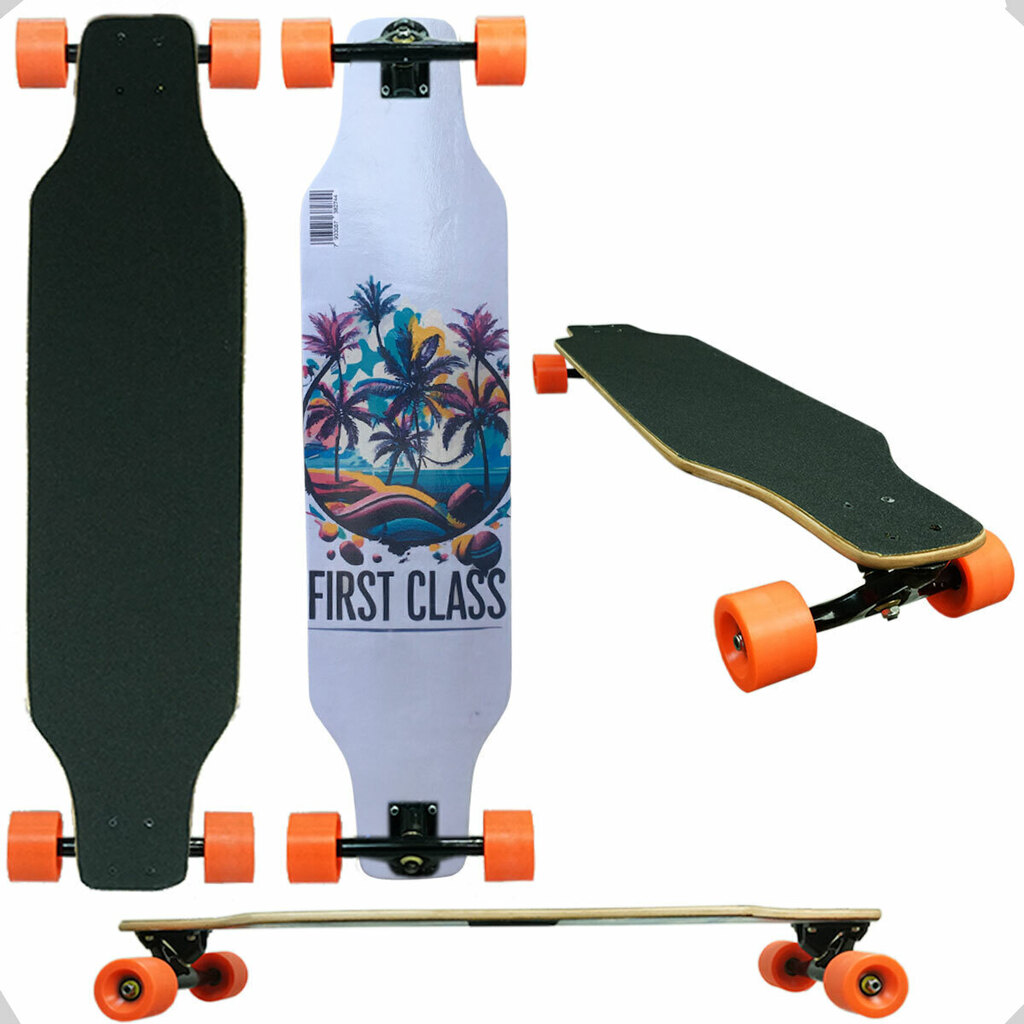Skate Longboard completo First Class - Palmeira