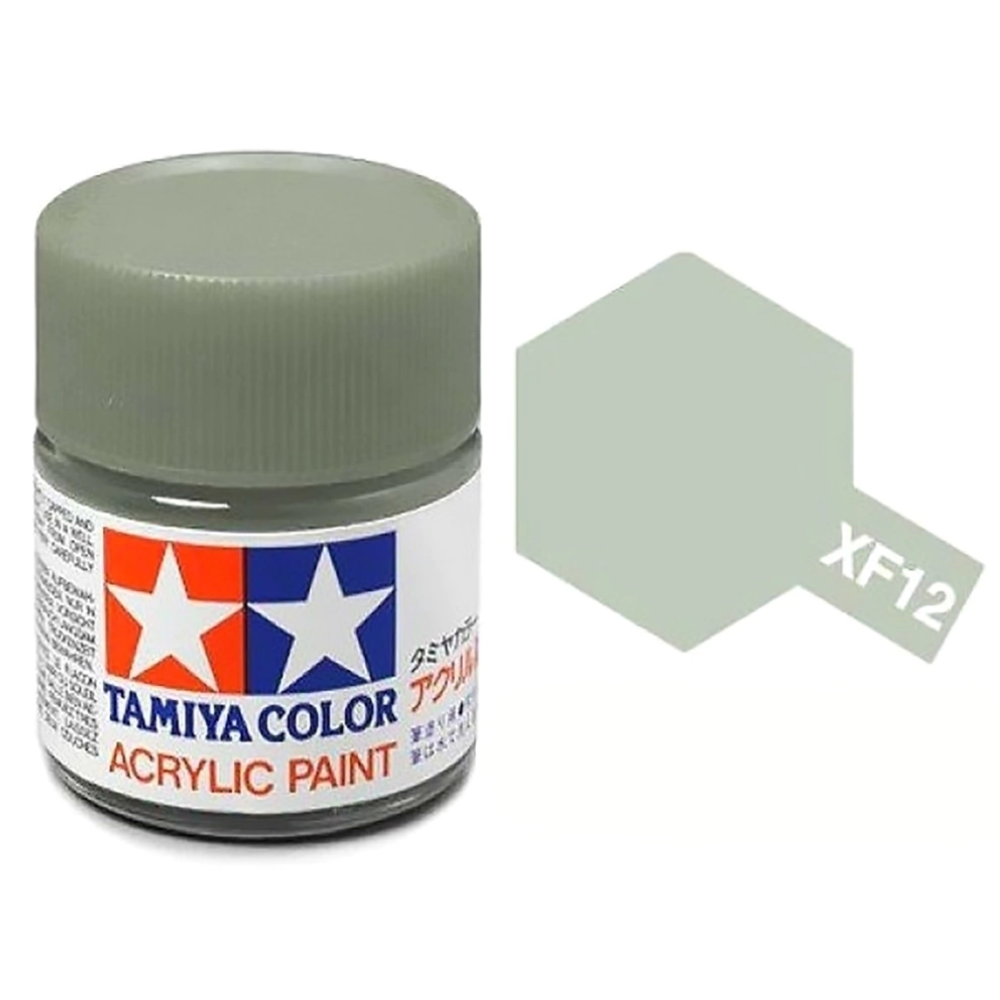 Tinta acrílica XF-12 Cinza Claro (10ml) - Tamiya