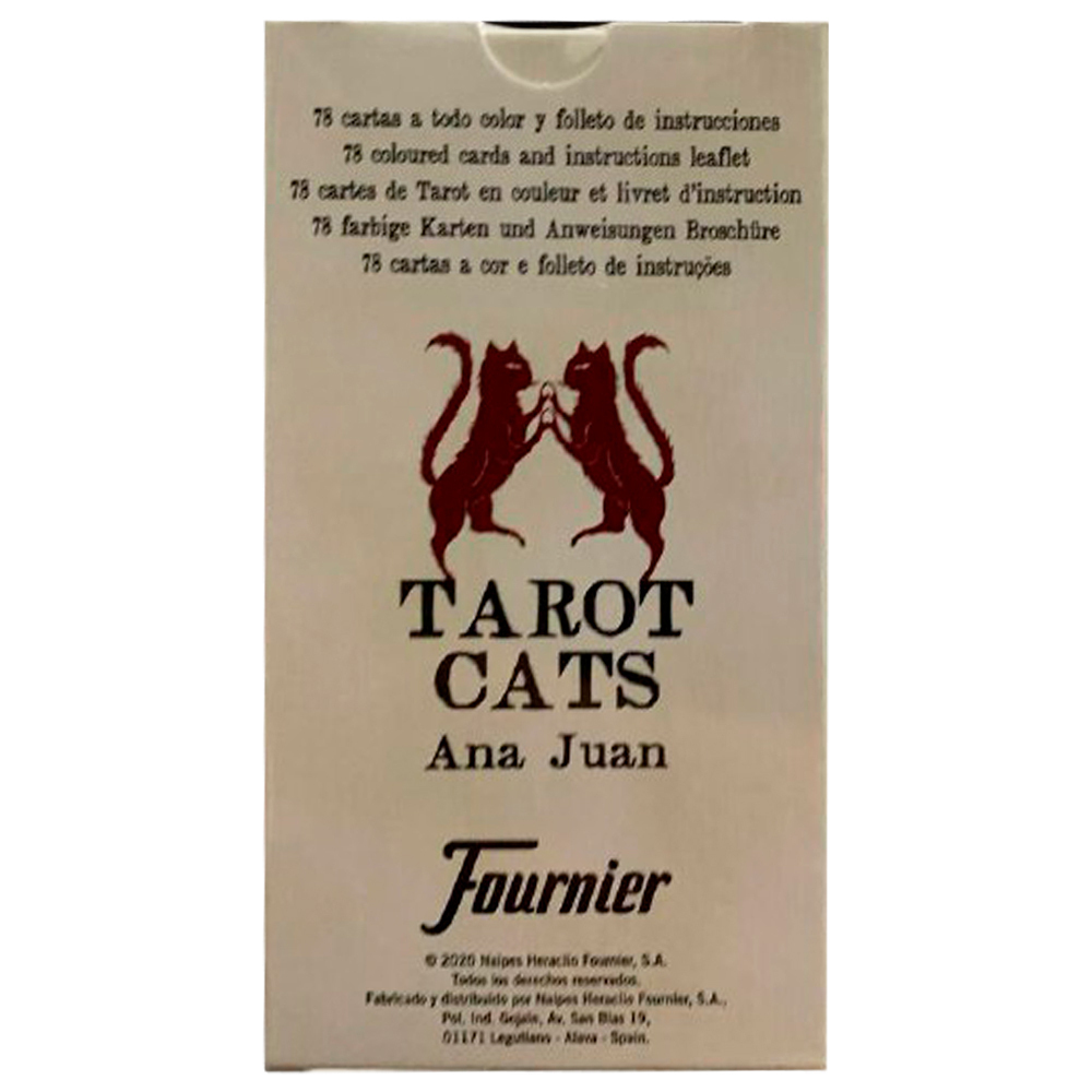 Baralho Fournier Tarot Cats Ana Juan - BaralhosOnline