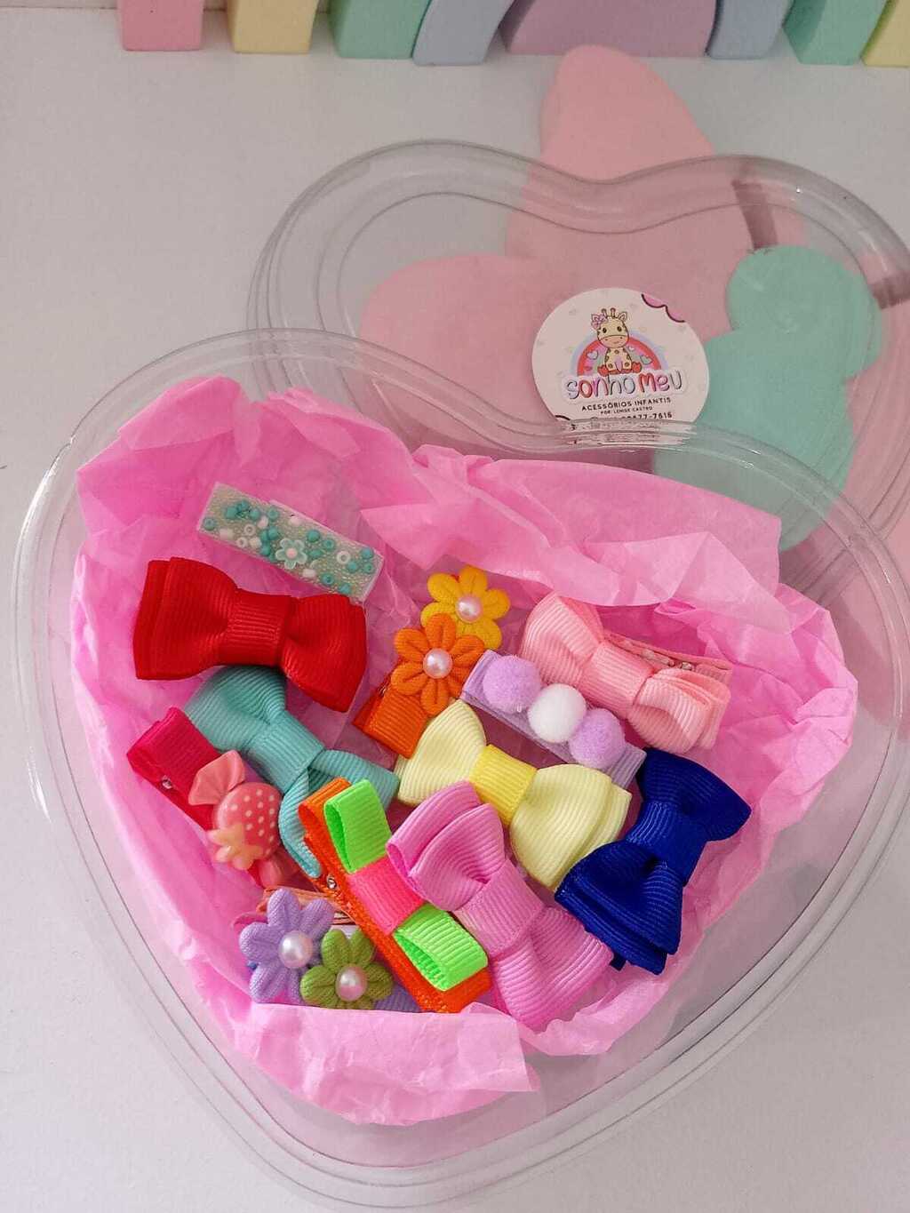 Box Hair Clips - Comprar em Ateliê Sonho Meu