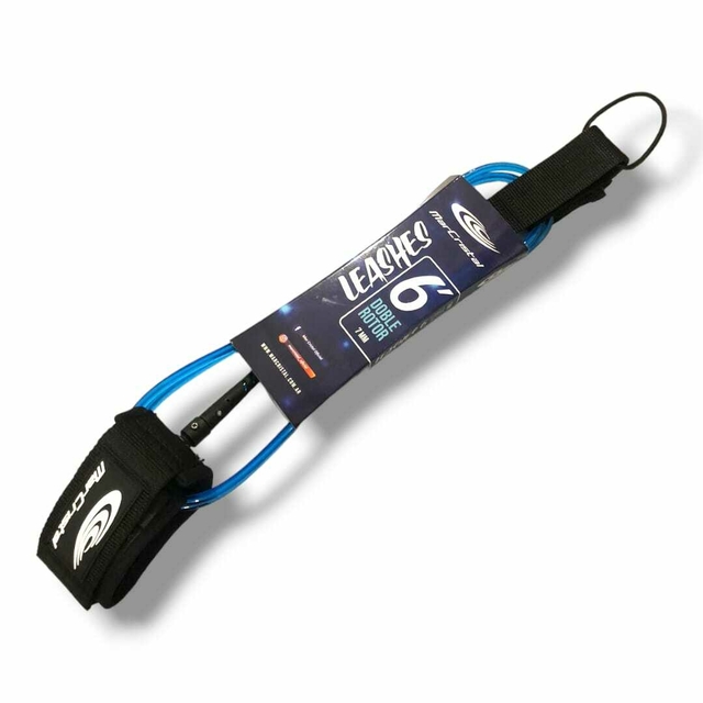 LEASH SURF 6P - 8MM CON DOBLE ROTOR - Mar Cristal