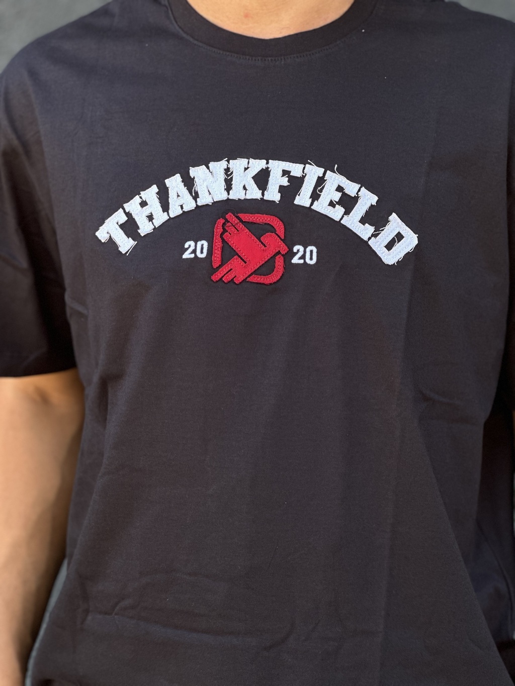 Camiseta Masculina Thankfield Preto Com Estampa 2957