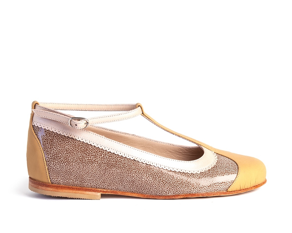 Chatitas de cuero hechas a mano