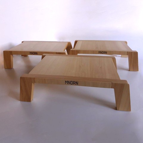 Tarima Pedestal Elevador Monitor Madera - PCH Deco