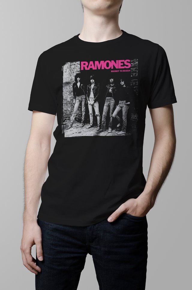 Remera Ramones "Rocket to Russia" | BSIDE TEES