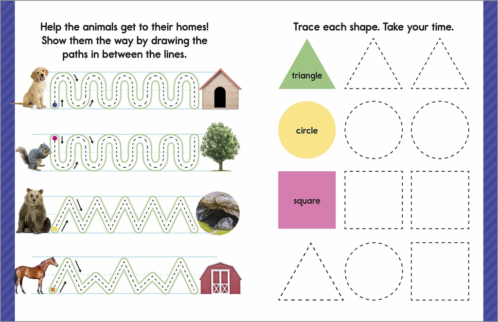 My First Learn to Write Workbook: Practice for Kids with Pen Control ...