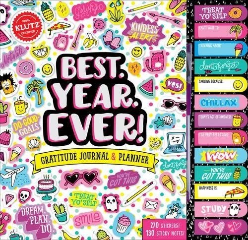 Best. Year. Ever!: Planner & Gratitude Journal: 365 Days of Happiness ...