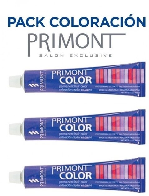 Tintura PRIMONT x60gr x 12 unidades - Distribelleza