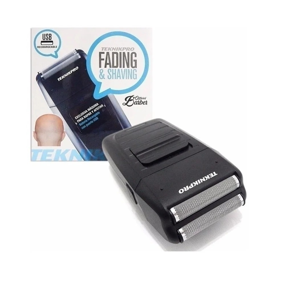 Maquina Afeitadora Fading & Shaving Teknikpro Recargable