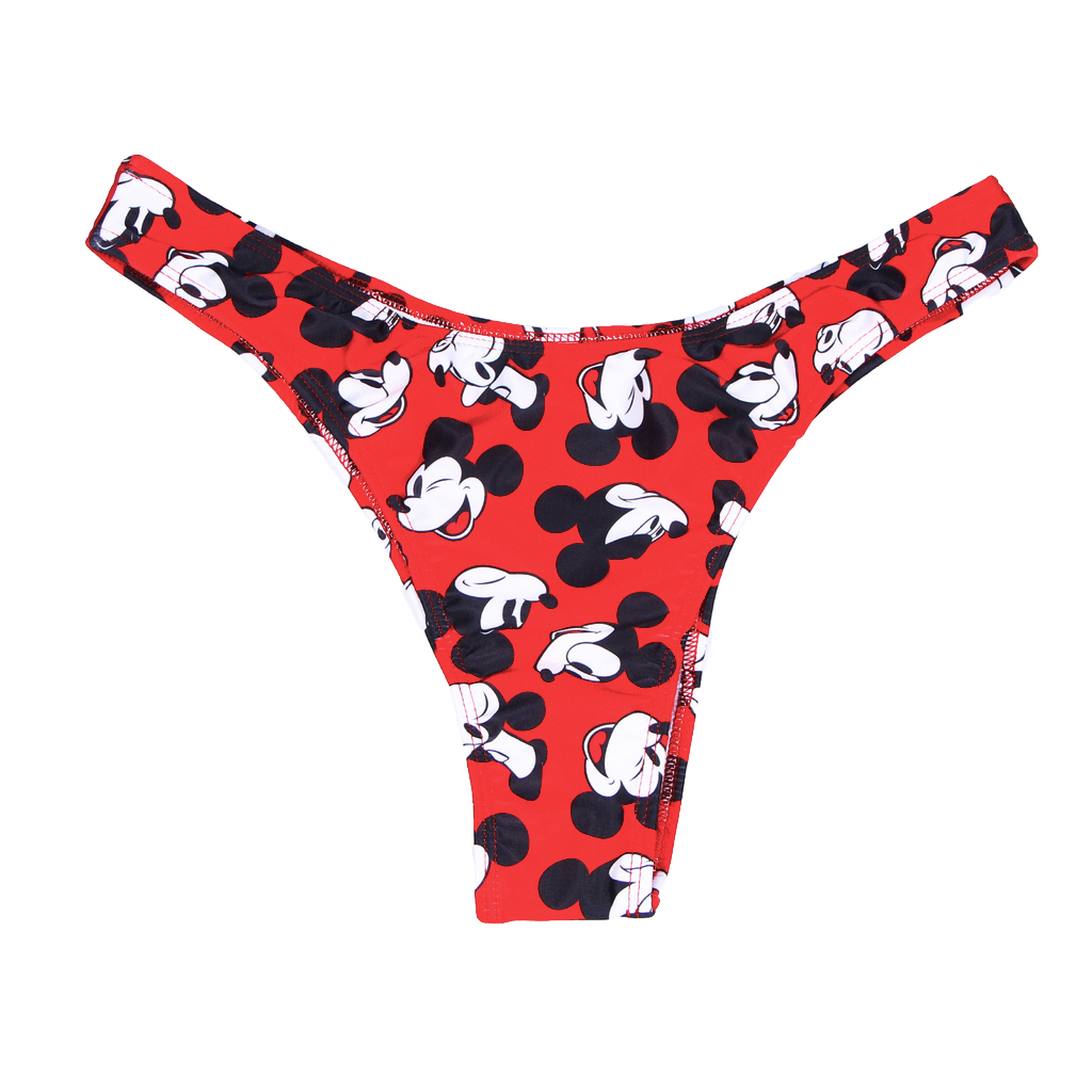 Mickey Long Legs Bikini Bottom - This Is Feliz Navidad