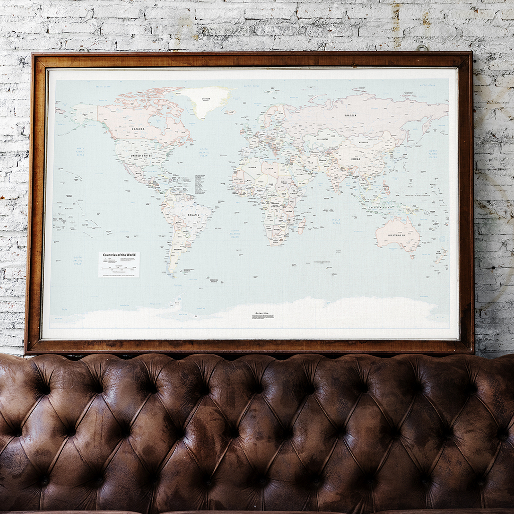 Planisferio Real - Poster - Comprar en Gráfica 21