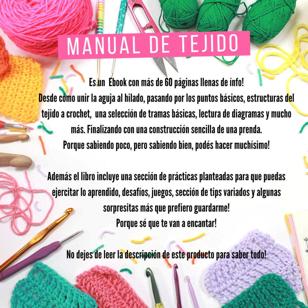 MANUAL DE TEJIDO Crochet Desde Cero | lupon.gov.ph
