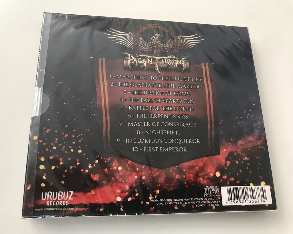 CD PAGAN THRONE- Imperatoris [slipcase + poster] — Metal Store