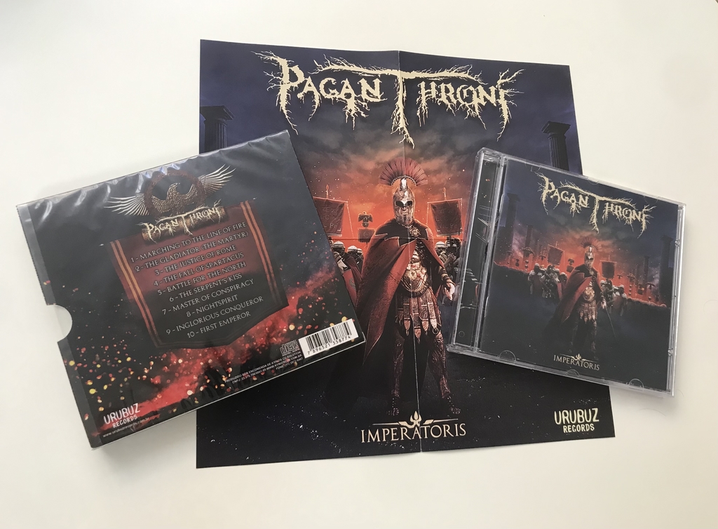 CD PAGAN THRONE- Imperatoris [slipcase + poster] — Metal Store