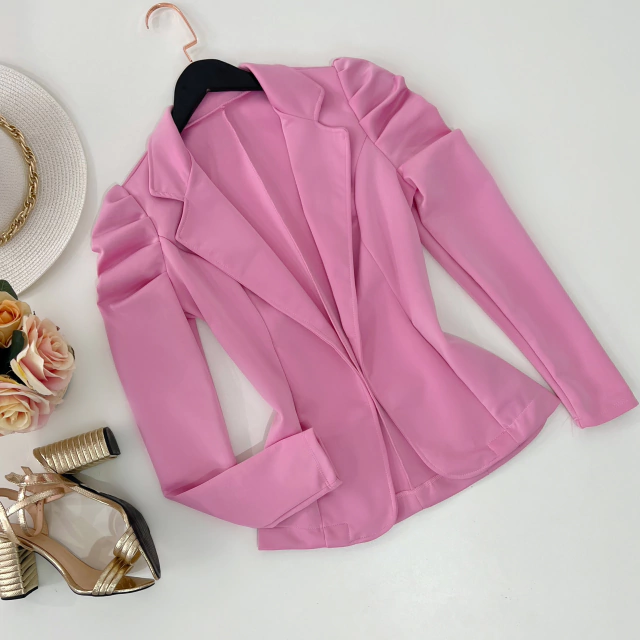 Blazer princesa rosa - Comprar em Glamix