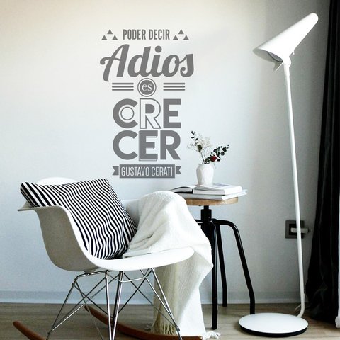 Poder decir Adiós