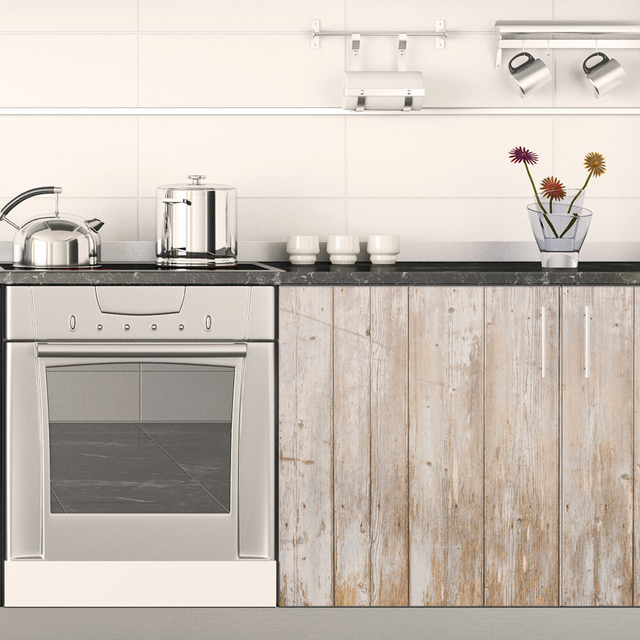 Mural Madera Listones Vintage