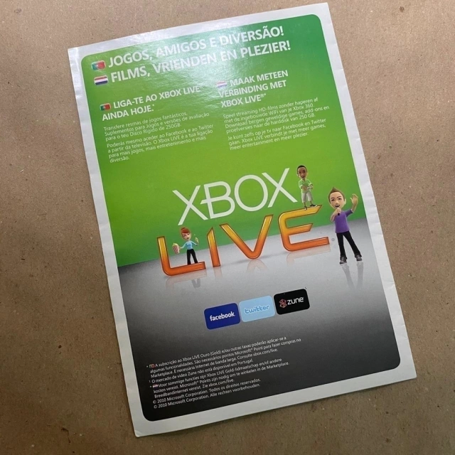 Folleto Xbox 360 - Comprar en Game On