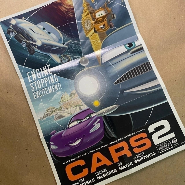 Folleto Cars 2 - Comprar en Game On