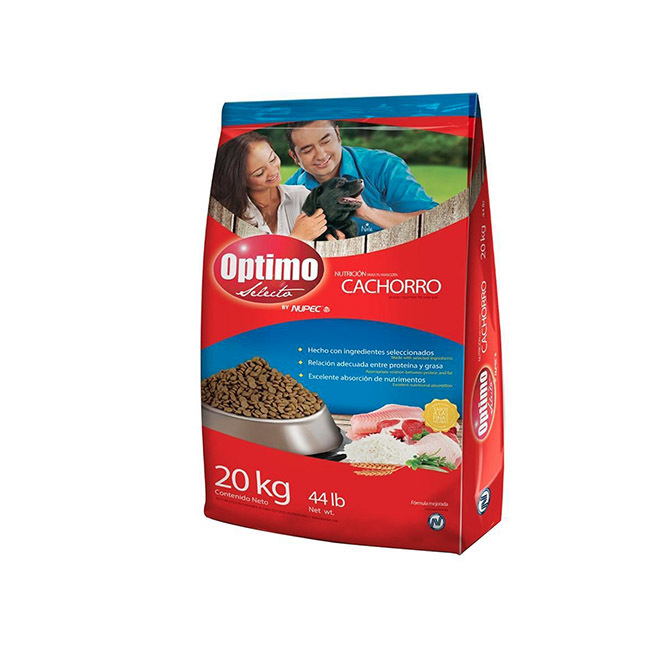 CROQUETAS OPTIMO PARA CACHORROS DE TODAS LAS RAZAS