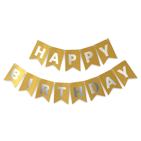 Banderines Happy Birthday Colores Neón