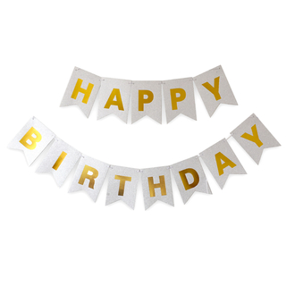 Banderines Happy Birthday Colores Neón