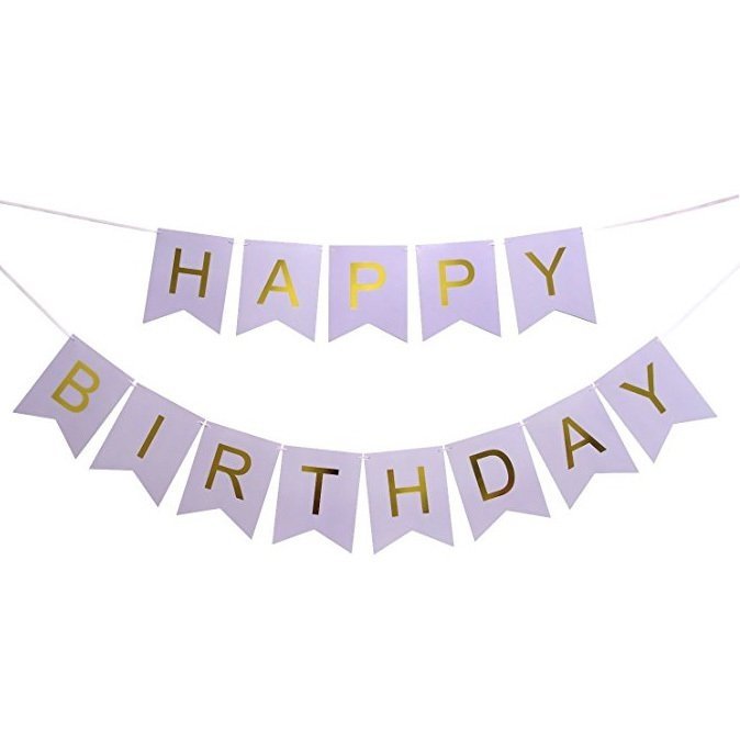 Banderines Happy Birthday Colores Neón