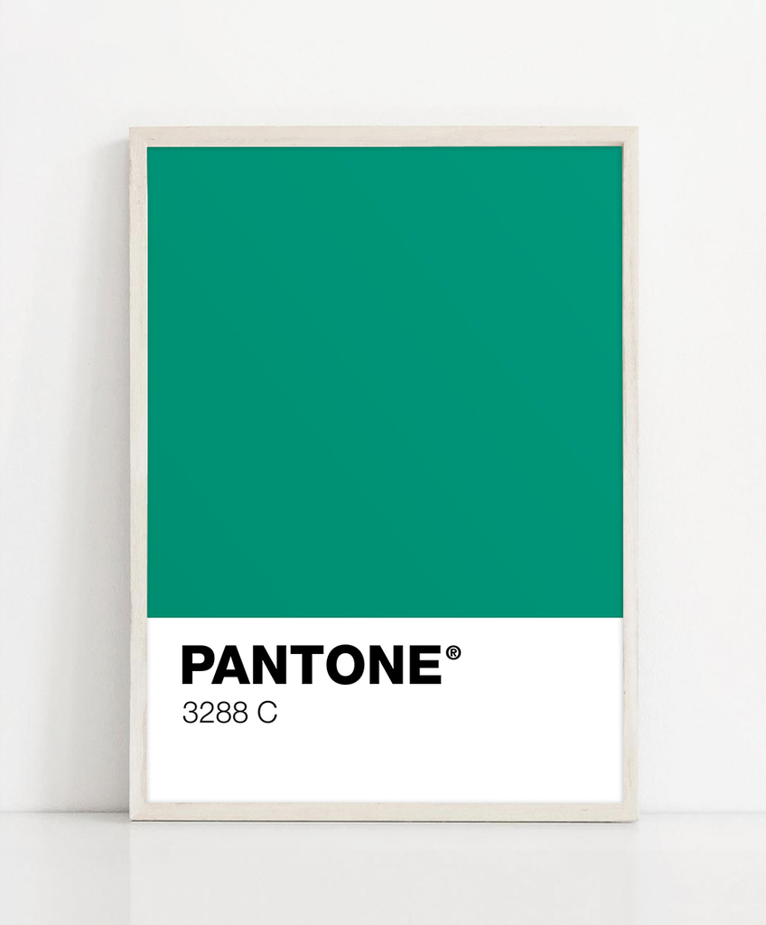 Cuadro Pantone 3288 C - Comprar en Marnie Arte