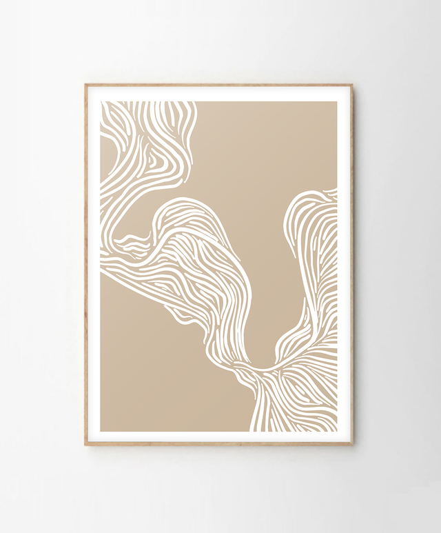 Cuadro Abstracto Líneas Nro 11 - Hygge Collection