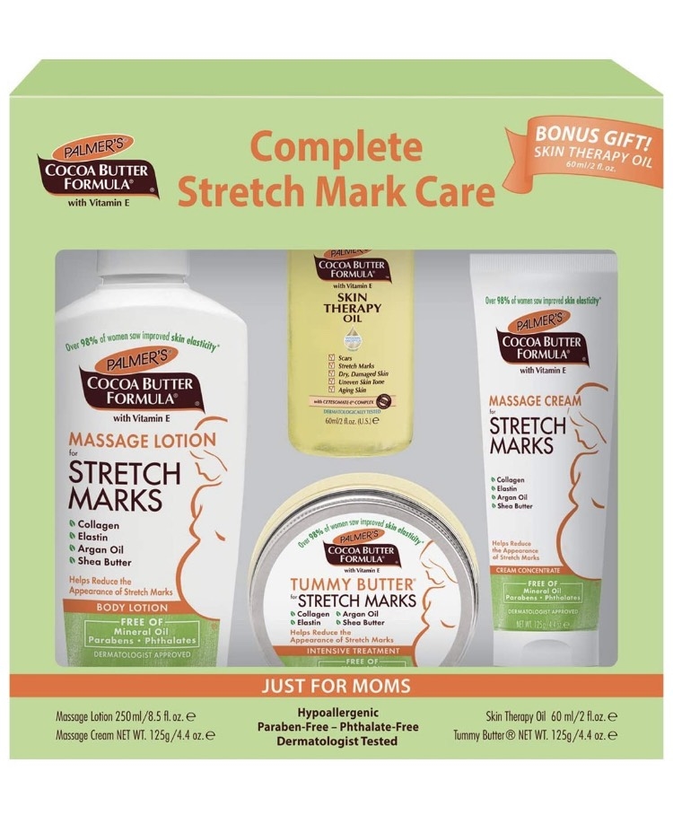Palmers Cocoa Butter Stretch Mark Kit Completo Para Grávidas