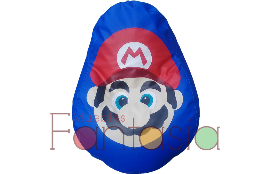 Puff Mundo de Mario Bros. - Comprar en Muebles Fantasia
