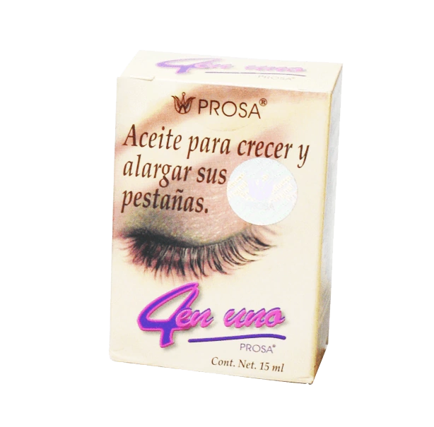 ACEITE PARA PESTAÑAS 4 EN UNO PROSA, 15ml