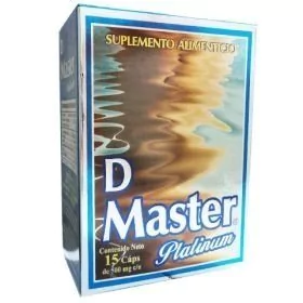 D MASTER PLATINUM 15 CÁPSULAS 500mg, ANTES DIET MASTER PLATINUM